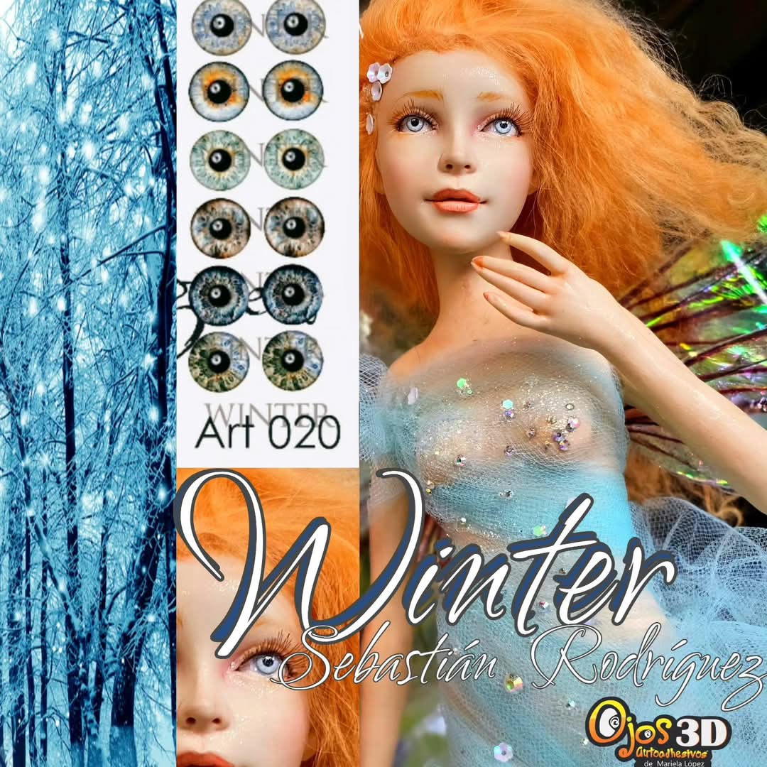 Art 020 Ojos Línea Sebastian Rodriguez - Ojos Autoadhesivos Mariela Lopez